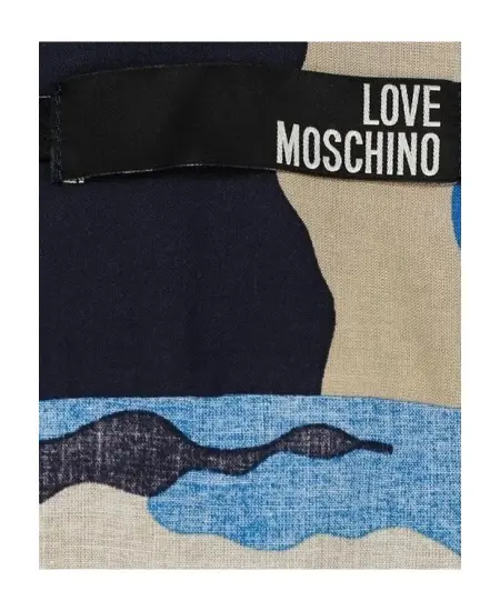 Moschino Lapel Short-sleeved Shirt