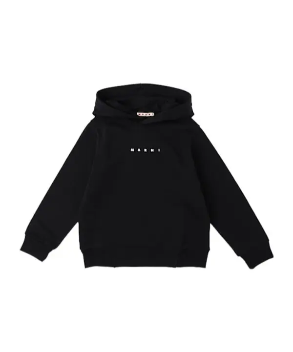 Marni Printed Cotton Hooded Sweatshirt