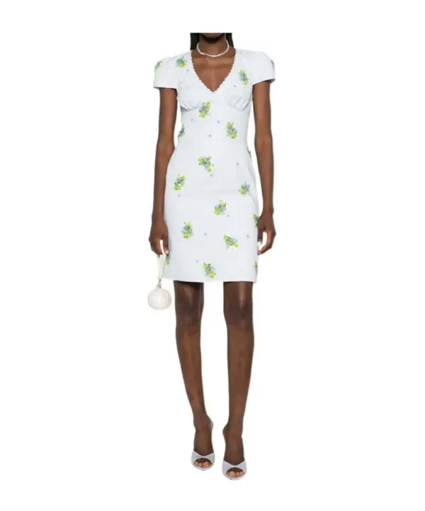 SHUSHU/TONG Short-sleeved Dress - White