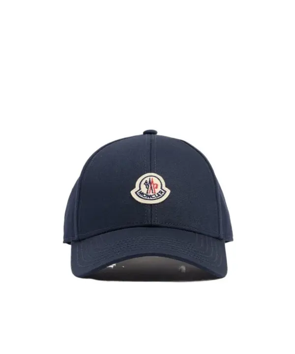 Moncler Logo Baseball Cap - Black
