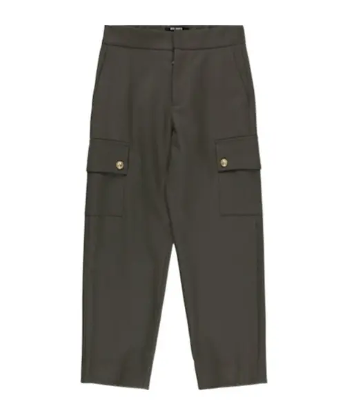 Balmain Cool Wool Blend Cargo Pants - Black