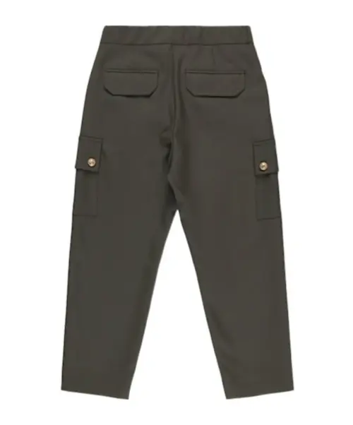 Balmain Cool Wool Blend Cargo Pants - Black