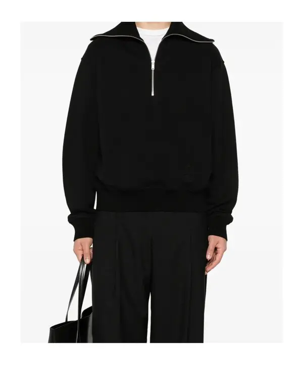 JIL SANDER Quarter Zip Sweater