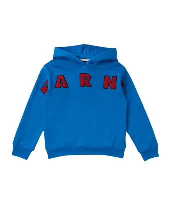 Marni Cotton Logo Hoodie