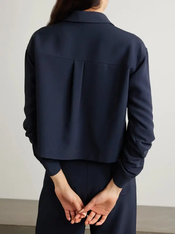 Veronica Beard Cargo Pocket Blouse