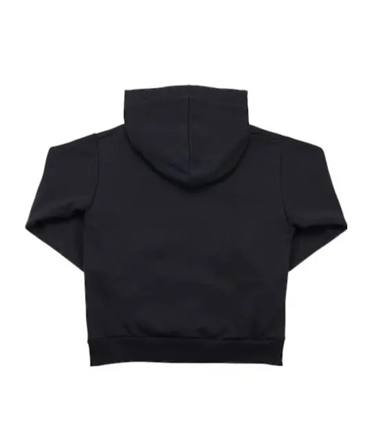 Marni Hooded Cotton Sweatshirt With Logo - Black