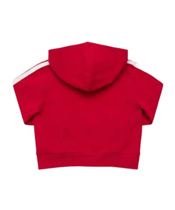Monnalisa Cotton Blend Zip-up Hoodie