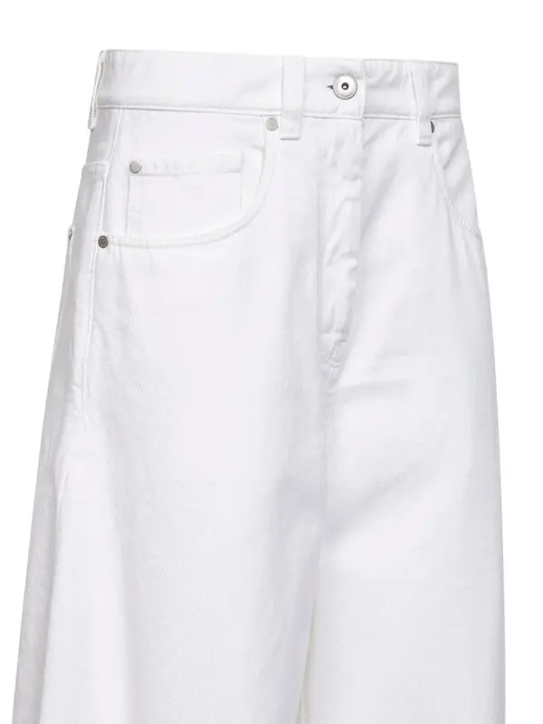 Brunello Cucinelli Wide-leg Relaxed Jeans