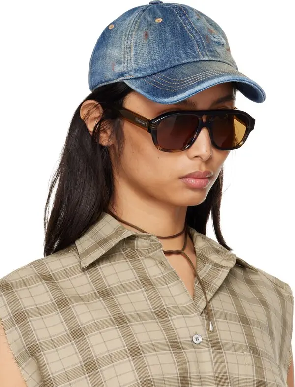 Acne Studios Denim Logo Cap