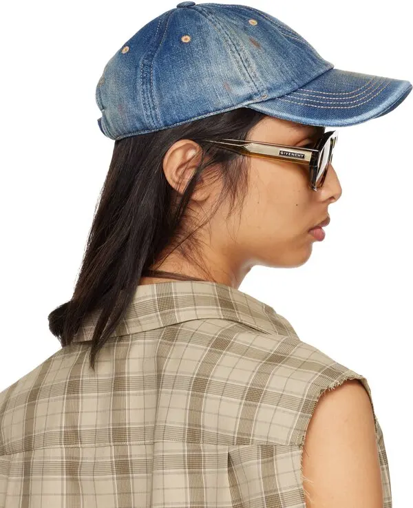 Acne Studios Denim Logo Cap
