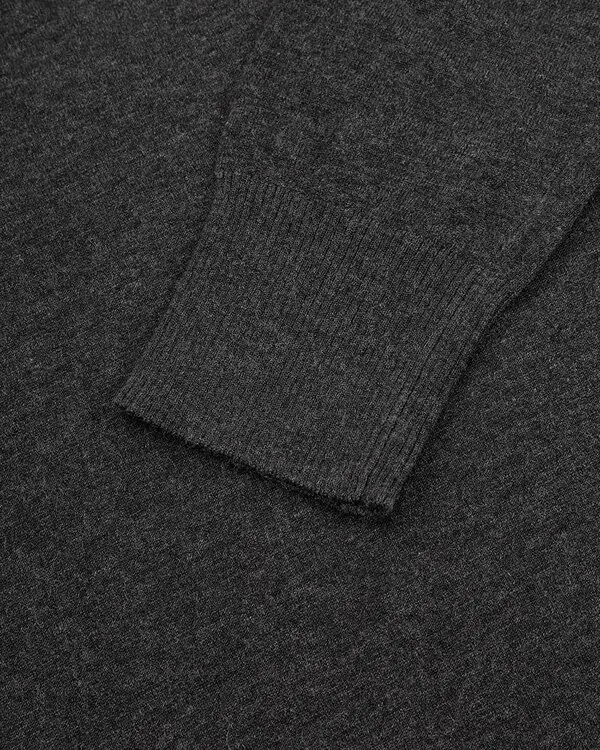 Max Mara Round Neck Long-sleeved Pullover - Gray