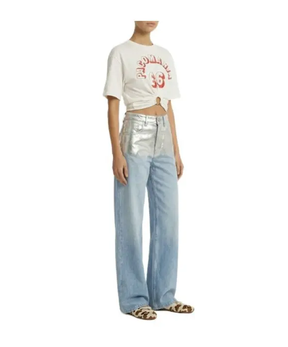 Rabanne Pacomania Printed Jersey T-shirt