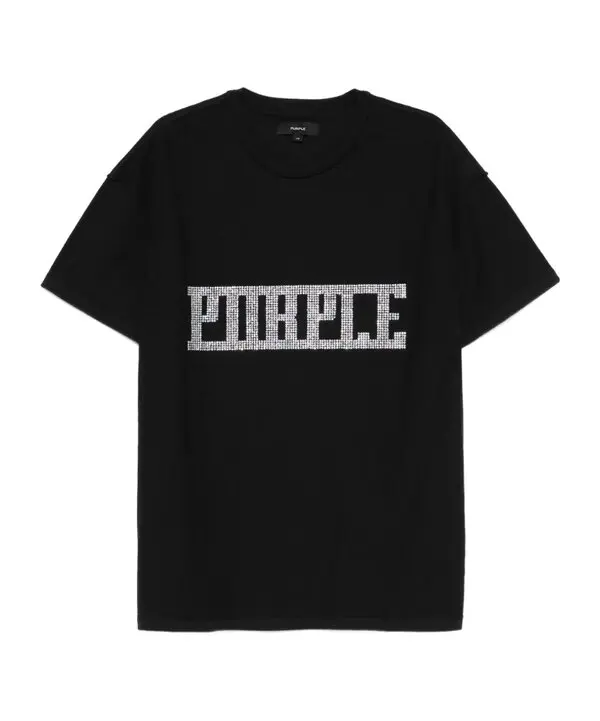 PURPLE BRAND Embellished T-shirt