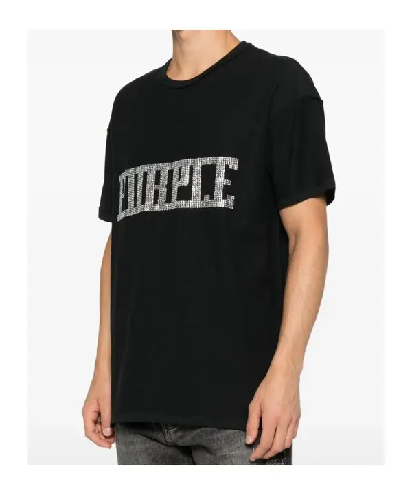 PURPLE BRAND Embellished T-shirt