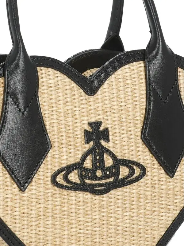 VIVIENNE WESTWOOD Heart Orb Tote Bag