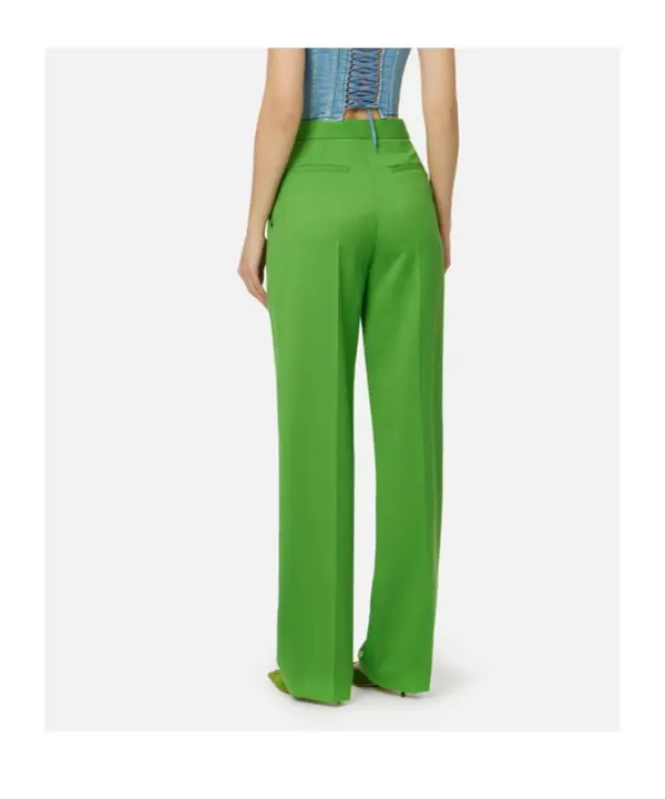 Elisabetta Franchi Pleated-front Tailored Trousers