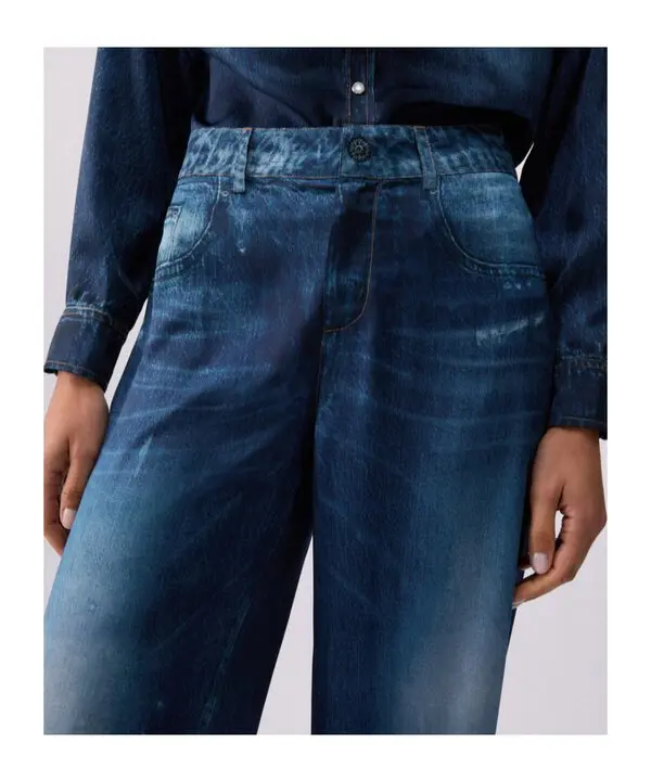 Liu Jo Jeans-print" Wide Leg Trousers