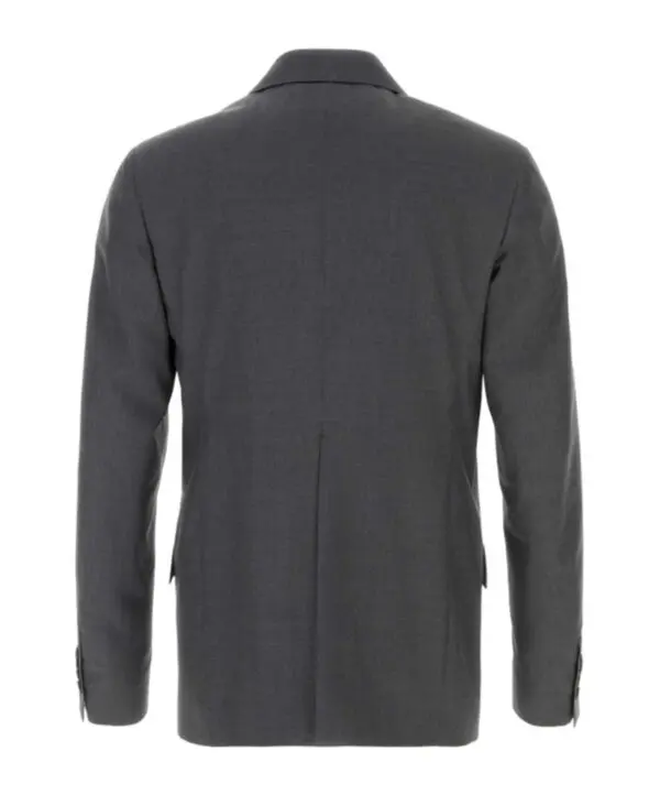 JIL SANDER 104 Tm Single-breasted Blazer - Graphite Color