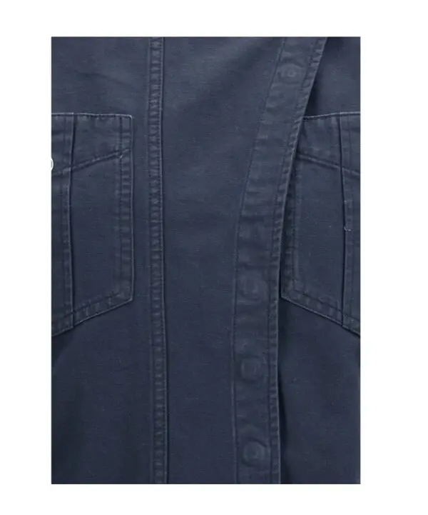 Isabel Marant Étoile Nouria Asymmetric Shirt Dress - Black