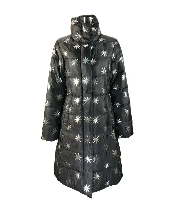 Moschino Star Print Puffer Coat