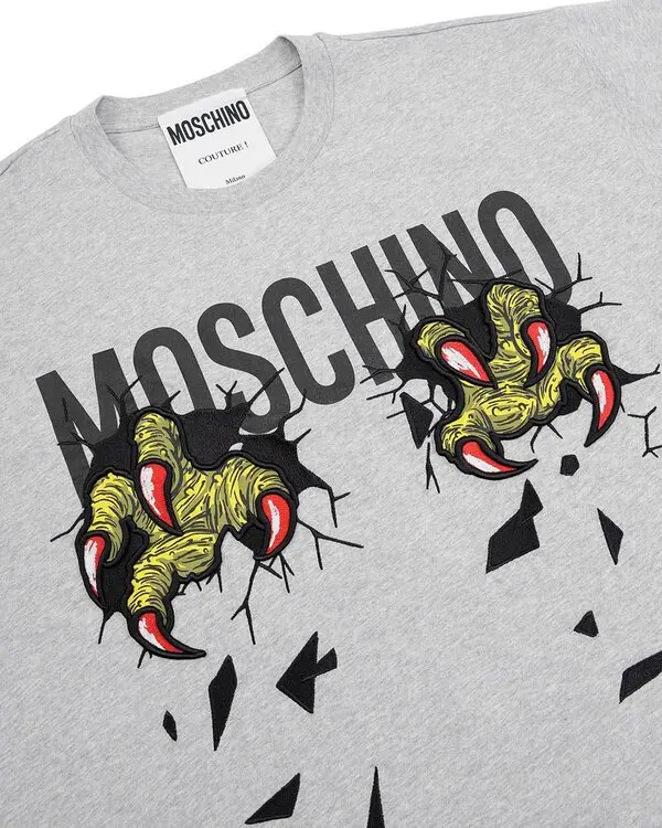 Moschino Monster Claw Printed T-shirt