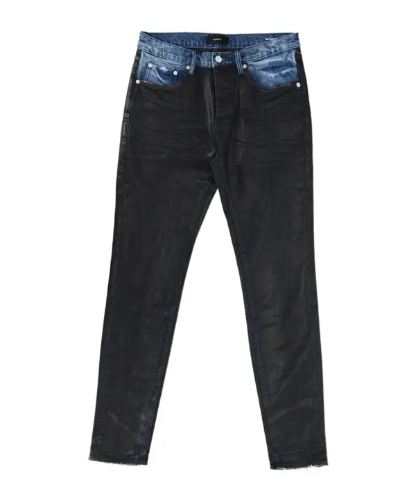 PURPLE BRAND Contrast Pocket Jeans - Black