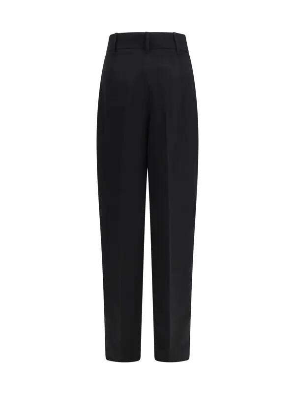 Max Mara Linen Tailored Trousers