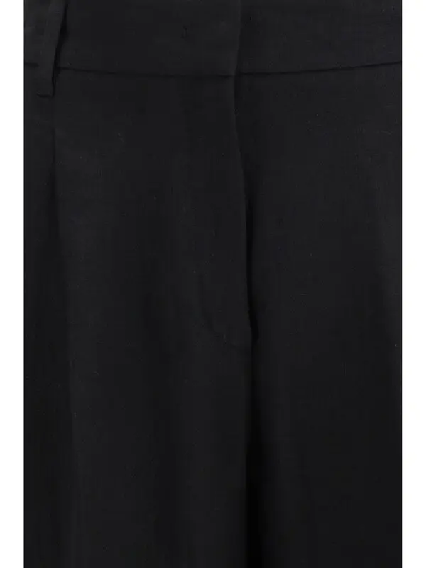 Max Mara Linen Tailored Trousers