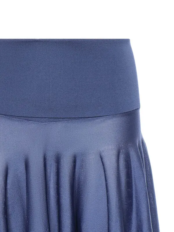 Alaïa Asymmetric Ruffled Skirt - No