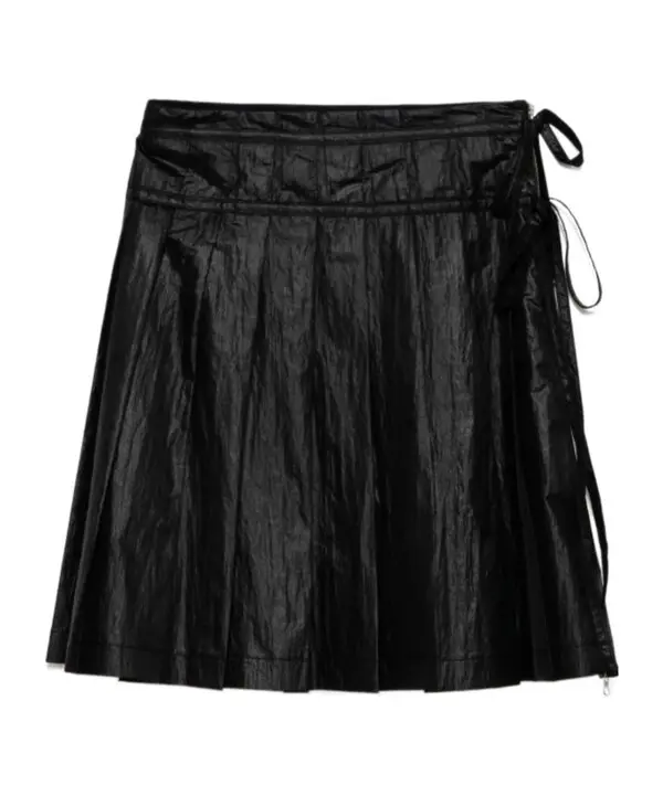 LOW CLASSIC Pleated Zipper Skirt