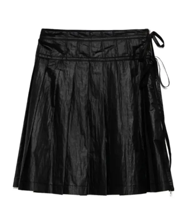 LOW CLASSIC Pleated Zipper Skirt