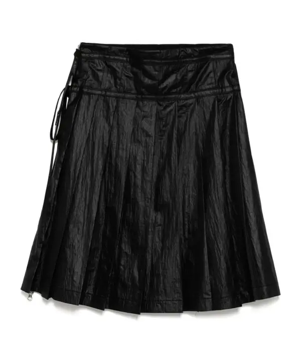 LOW CLASSIC Pleated Zipper Skirt