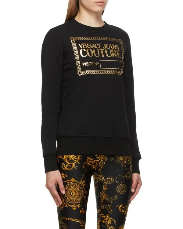 Versace Logo Print Sweatshirt