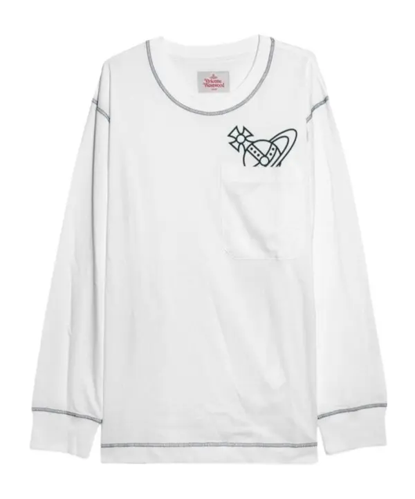 VIVIENNE WESTWOOD Long-sleeved T-shirt With Graphic Detail
