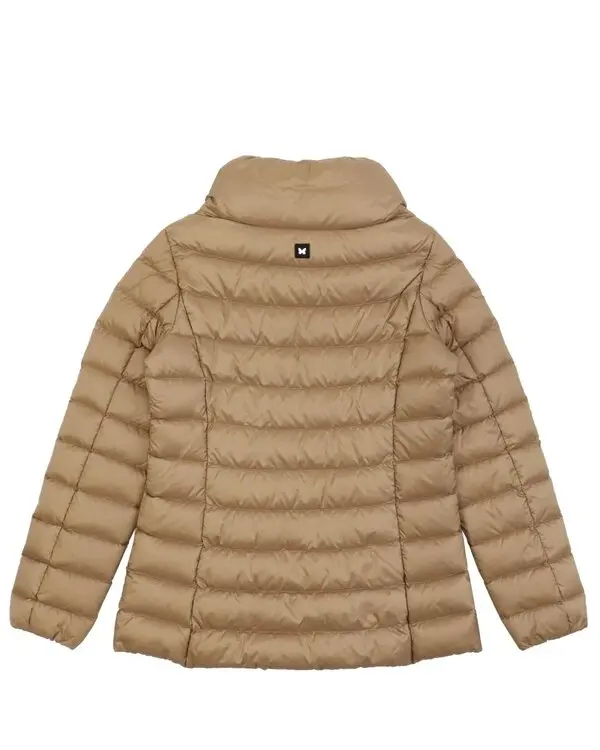 Max Mara Quilted Down Jacket - Brown