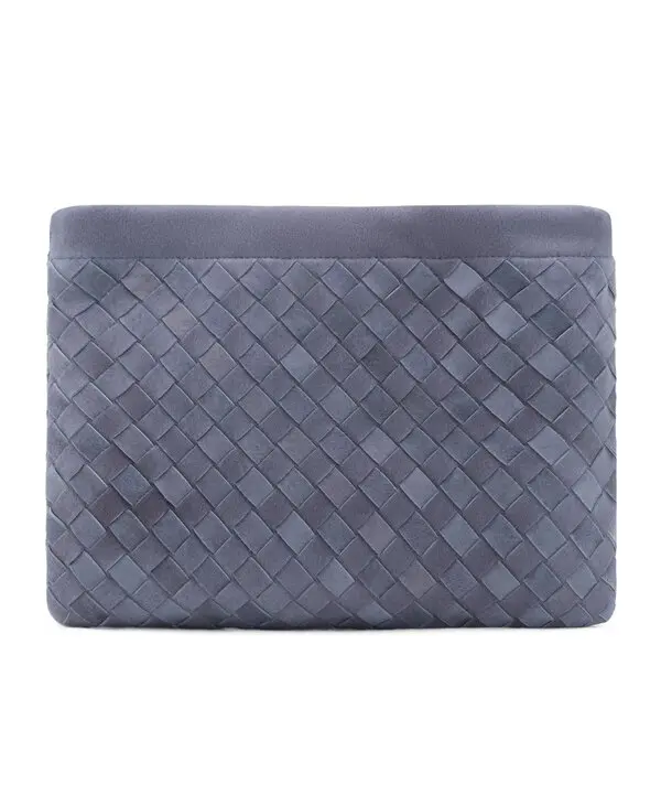 Bottega Veneta Woven Texture Clutch