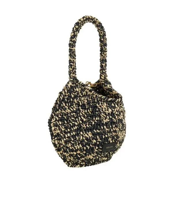 Khaite Lotus Shoulder Bag - Black