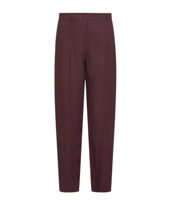 Marella Linen Canvas Chino Trousers
