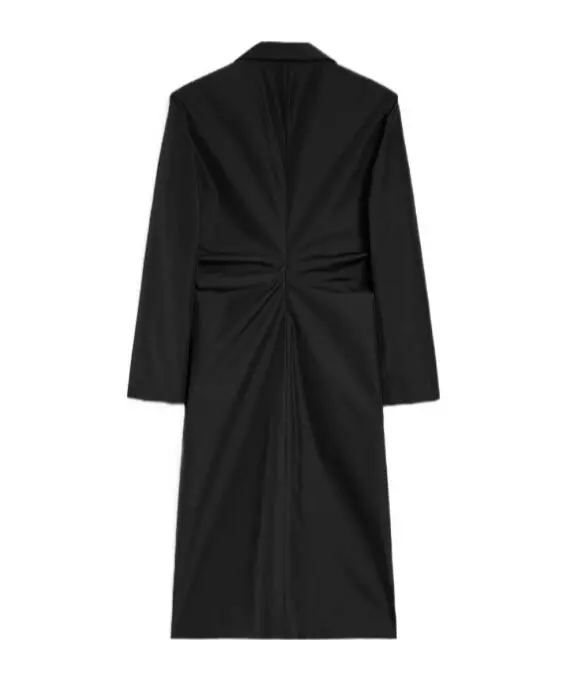 JIL SANDER Technical Faille Coat