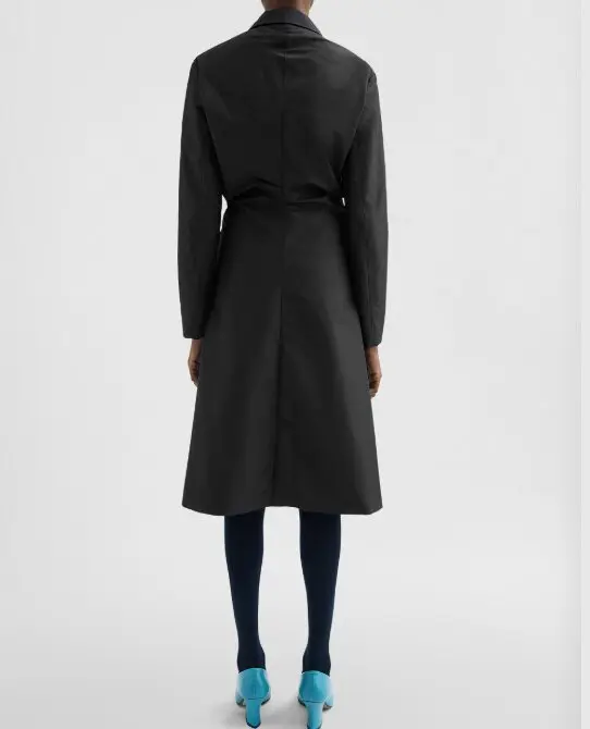 JIL SANDER Technical Faille Coat