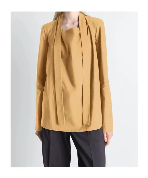 LEMAIRE Ascot Tie-fastening Blouse
