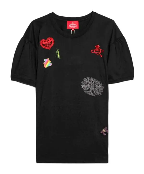 VIVIENNE WESTWOOD Short-sleeved T-shirt - Black