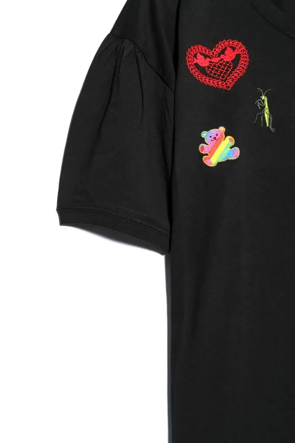 VIVIENNE WESTWOOD Short Sleeve T-shirt With Embellishments
