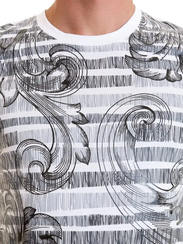 Versace Logo Printed T-shirt