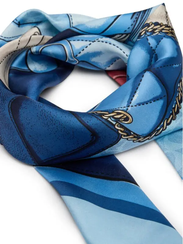 COACH Pattern Silk Scarf