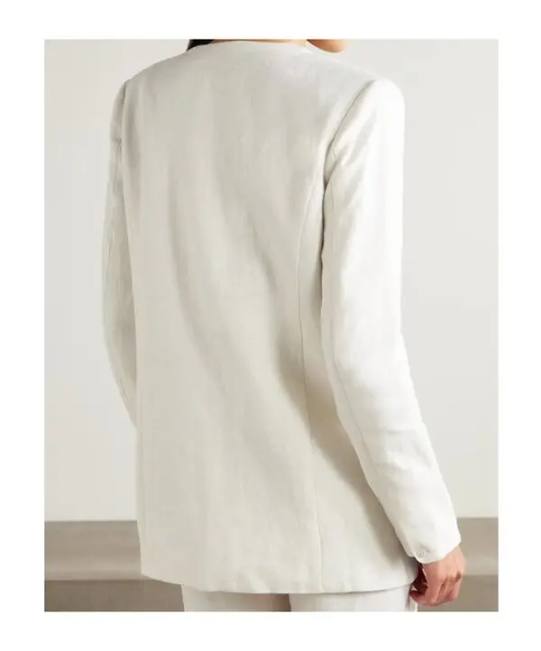 Posse Edie Linen Blazer - Cream