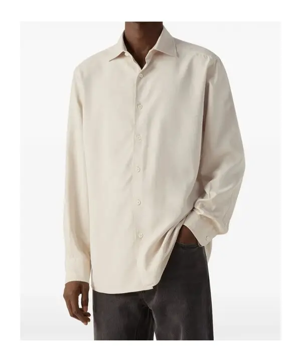 Zegna Long-sleeve Shirt - Ivory