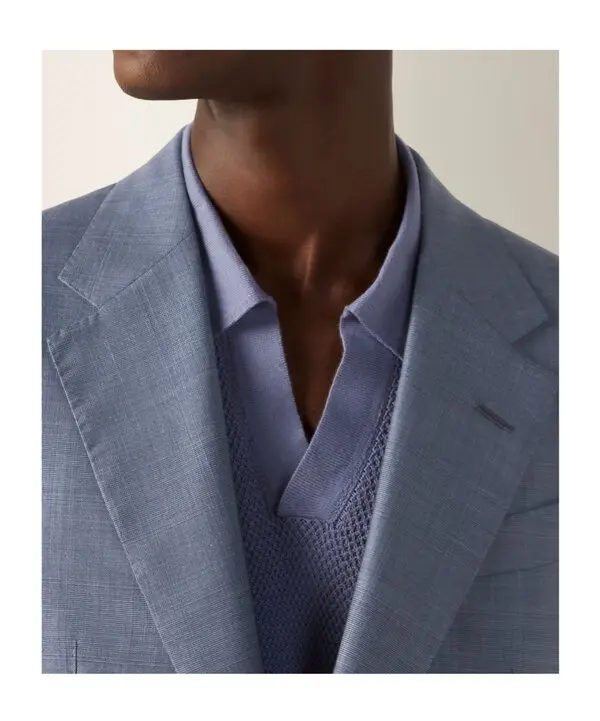 Zegna Centoventimila Wool Suit - Light Blue