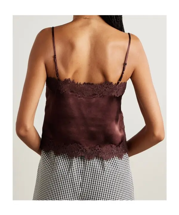 DÔEN Kira Lace Trim Camisole