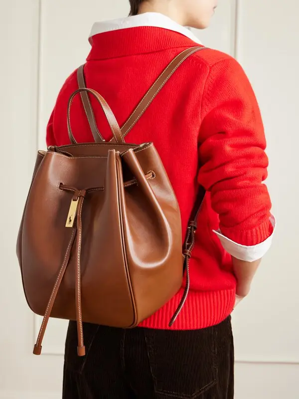 Polo Ralph Lauren Leather Backpack
